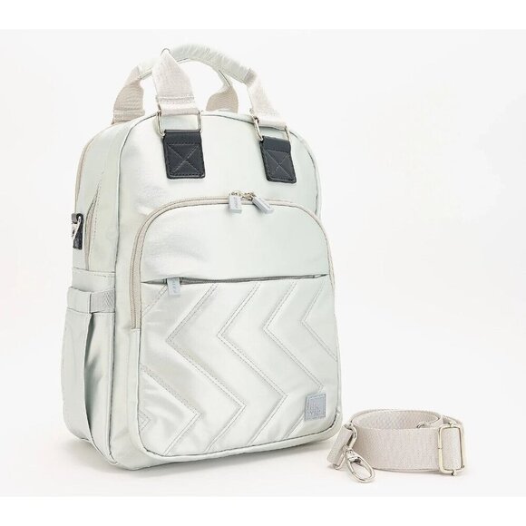 Ihkwip | Bags | Ihkwip Convertible Everyday Explorer Backpack Metallic ...